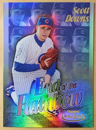 2000 Topps Gold Label Scott Downs End of the Rainbow #ER12 Chicago Cubs ...