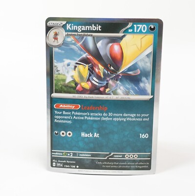 Kingambit 134/198 Pokemon SV01: Scarlet & Violet Base Set Rare Holo NM ...
