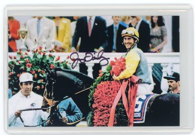 Jerry Bailey Signed Photo - Race Horse Jockey Sea Hero 1993 Kentucky ...