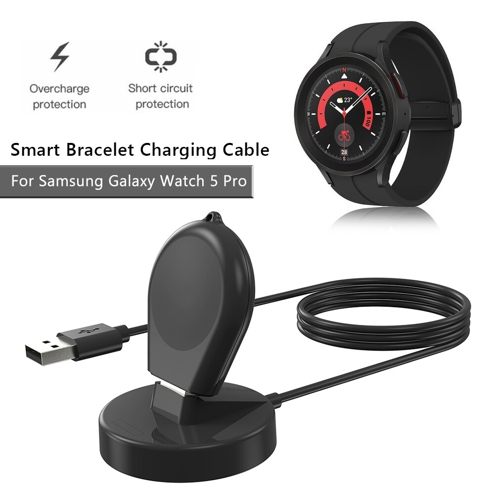 Mini USB Charger Line Dock 2 in 1 for Galaxy Watch 5/5 Pro/4/4 Classic ...
