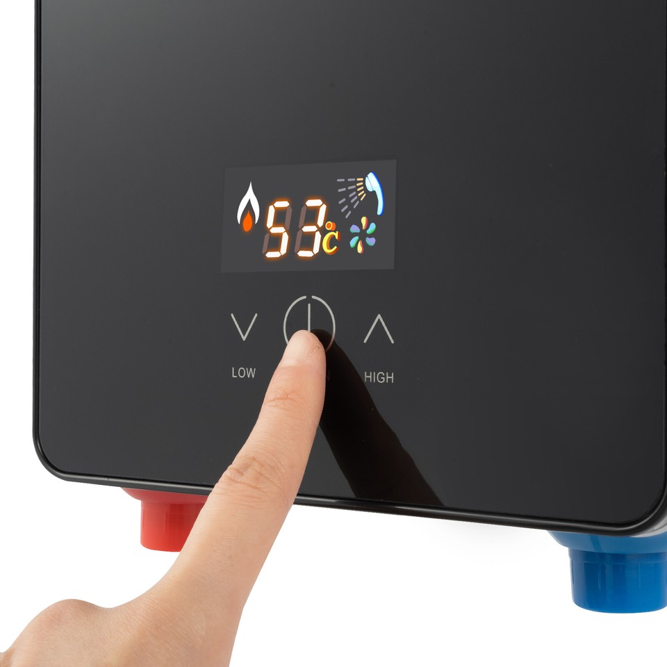 Tankless Electric Hot Water Heater Instant Boiler On Demand Whole House ...