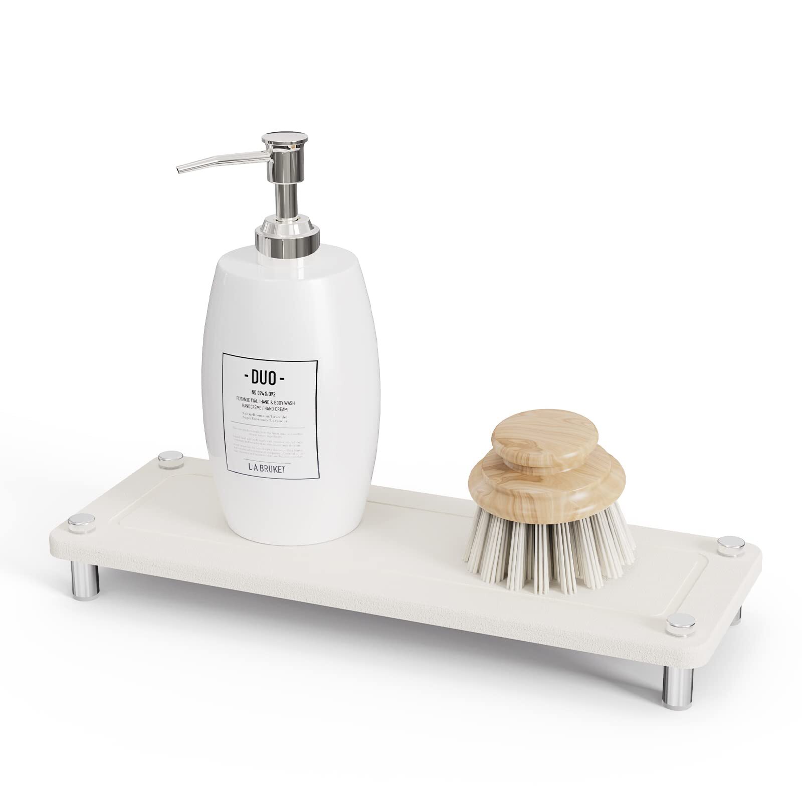 Fast Drying Stone Sink Tray Sink Caddy For Kitchen Counter Instant Dry ...