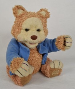 TJ Bearytales Animated Talking Story Telling Bear with 2 Story ...