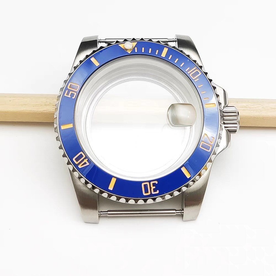 40mm Luxury Men's Modifying submarine Watch Cases Fit 2813/8215 Seiko ...