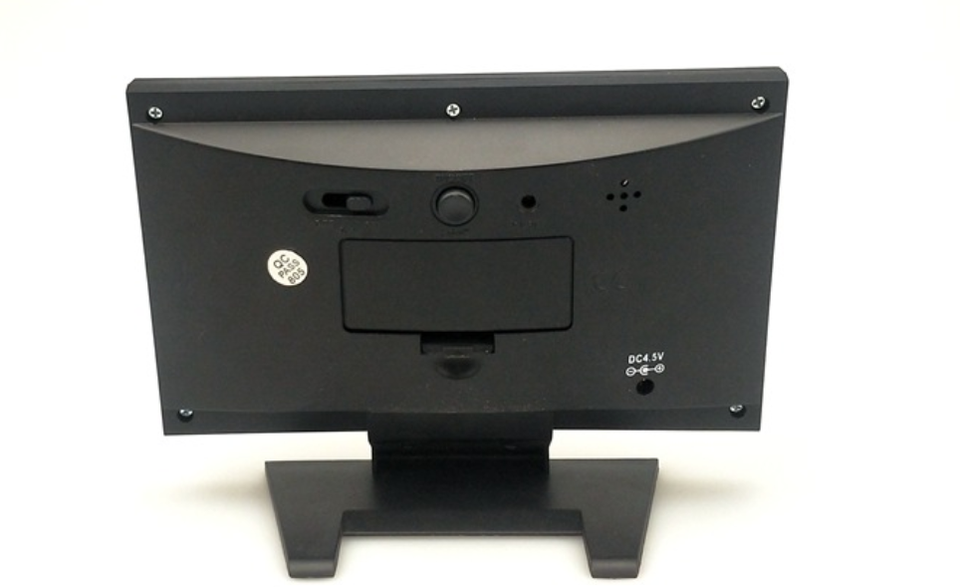 Led Digital Alarm Clock Snooze Calendar Thermometer Hygrometer Weather ...