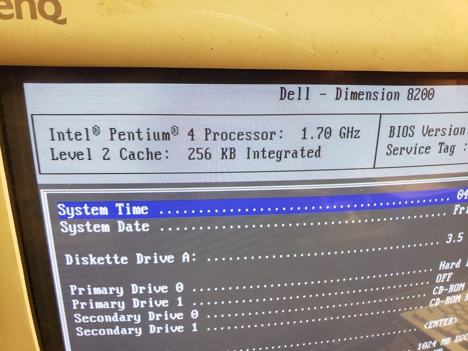 Dell 8200 Intel E210882 Mother Board Soc 478 P4 1.7GHz CPU 1GB Rambus ...