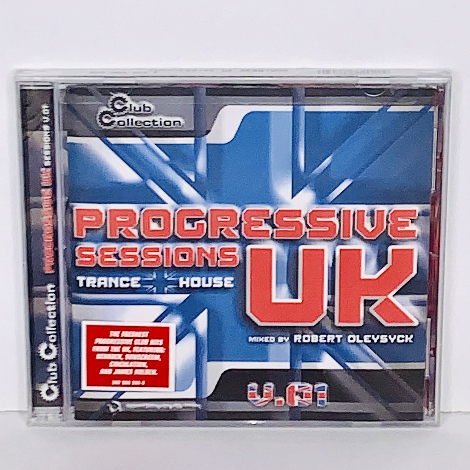 Factory Sealed Progressive UK Sessions, Vol. 1, Trance House CD Robert ...