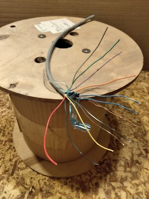 6 Pair 22 gauge with Messenger Plenum Stranded Wire ( 500' ) | eBay