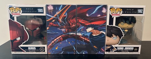 Solo Leveling Igris #1985 Chase + Jinwoo #1982 Glow + 8 Custom Art ...