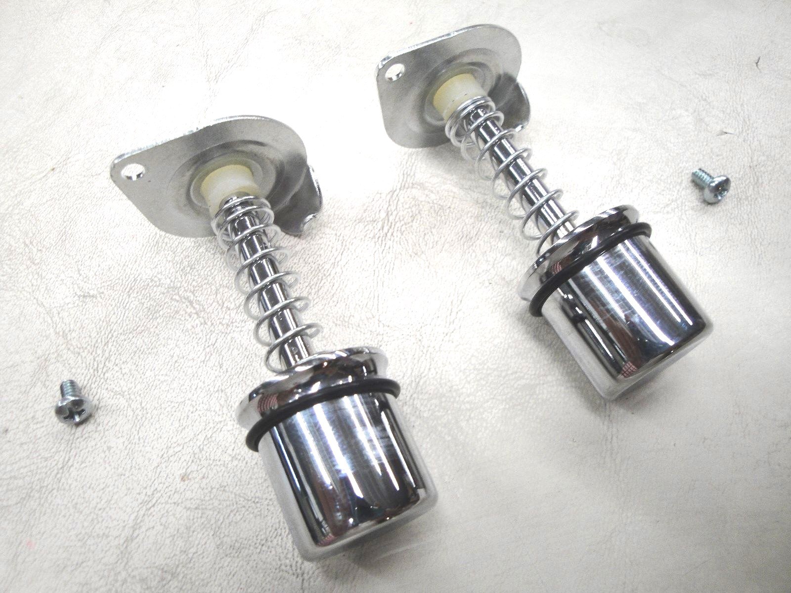 1959 59 FORD CAR OUTSIDE DOOR HANDLE BUTTONS NO KEY LOCKS NEW | eBay