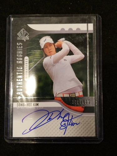 2012 SONG-HEE KIM SP AUTHENTIC SIGN OF THE TIMES AUTOGRAPH ROOKIE #338 ...