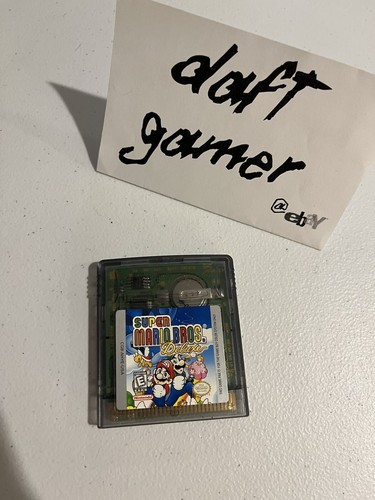 Super Mario Bros Deluxe KIOSK DEMO Nintendo Gameboy Color NOT FOR ...