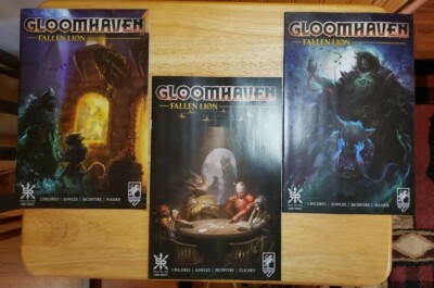 Gloomhaven Fallen Lion One-shot Comic Book ALL THREE COVERS Available ...