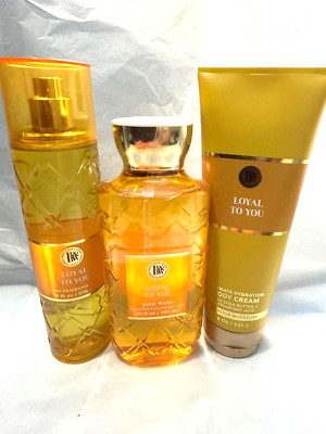 LOYAL TO YOU Bath & Body Works BODY CREAM, BODY WASH & FRAGRANCE MIST ...