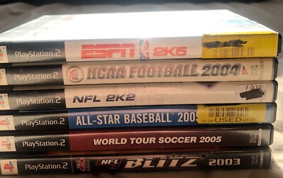 PS2 Game Lot 6 games PlayStation 2 NFL Blitz | eBay