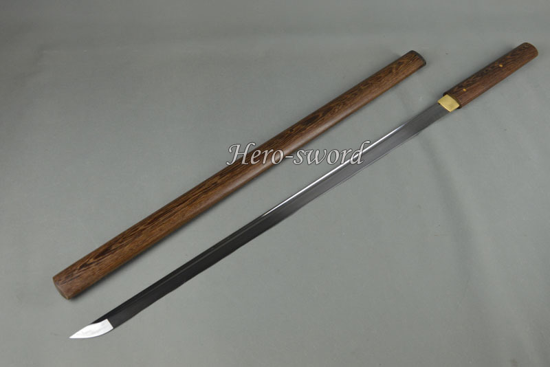 Handmade HuaLee-Wood-Japanese-Sword-Shirasaya-Sharp Katana Full Tang ...