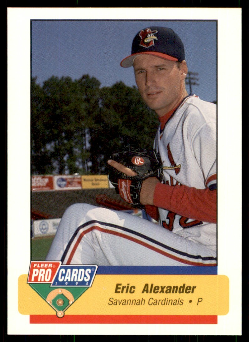 1994 Fleer ProCards Eric Alexander Savannah Cardinals #495 | eBay