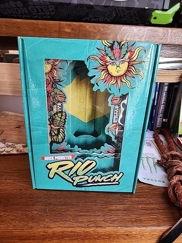 Monster Energy Rio Punch Promo Press Display Box NEW 2024 Rare | eBay