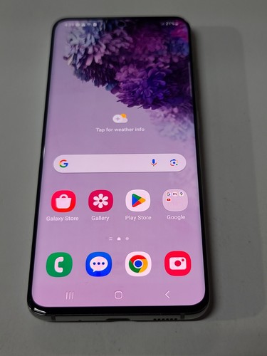 Samsung Galaxy S20 5G SM-G981V,128GB, White, Medium Shadow, Fair Con ...