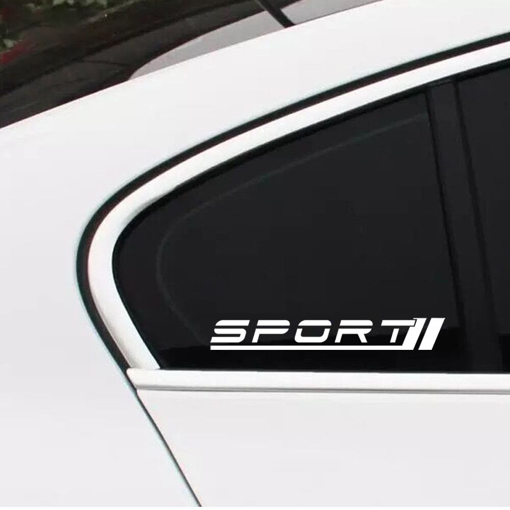 SPORT Decal Sticker Racing Car Window logo emblem Performance ...