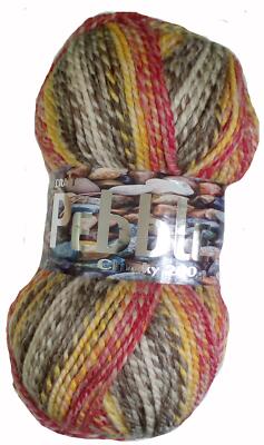 Wild 200g BALL of PEBBLE Chunky Woolcraft KNITTING YARN | eBay UK