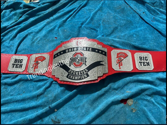 New Ohio State Championship Belt Adult Size Replica 2mm | eBay