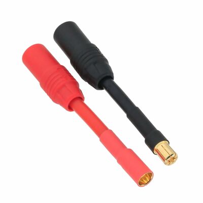 HXT 6.5mm Female Jack to Amass AS150 7MM Female cable 10AWG 5CM wire ...