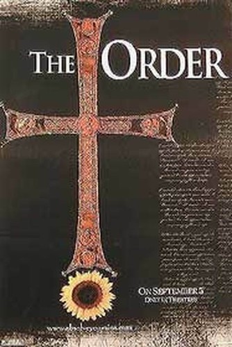 The Order/The Sin Eater (Single Sided) Advance Cross) Original Movie Poster | eBay