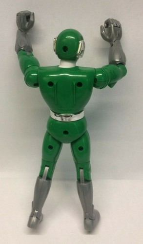 Trendmasters Masterbotix Power Bots Green Kelly Power Ranger Figure ...