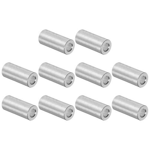 10pcs Aluminum Spacer 5mm Bore 10mm OD, 28mm Length Screw Standoff ...