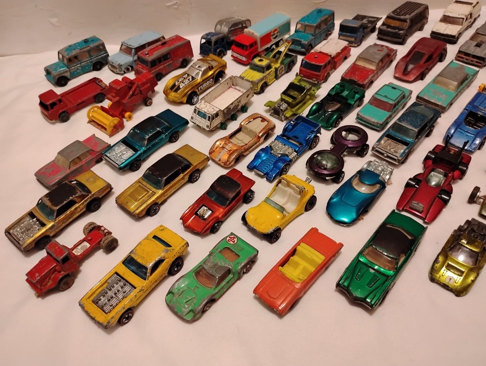 Vintage Matchbox Hot Wheels Redline Carrying Case With 48 Cars | eBay