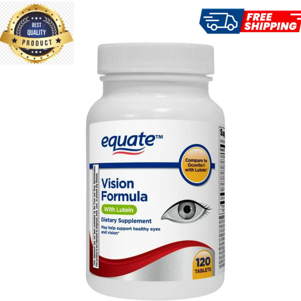 Equate Vision Formula with Lutein, Eye health and vision support ...