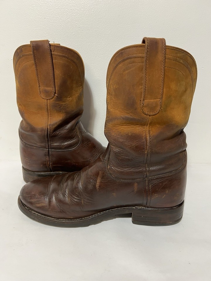 Tecovas Ranch Wear Men's 10 D Leather Cowboy Work Boots - Free Shipping ...