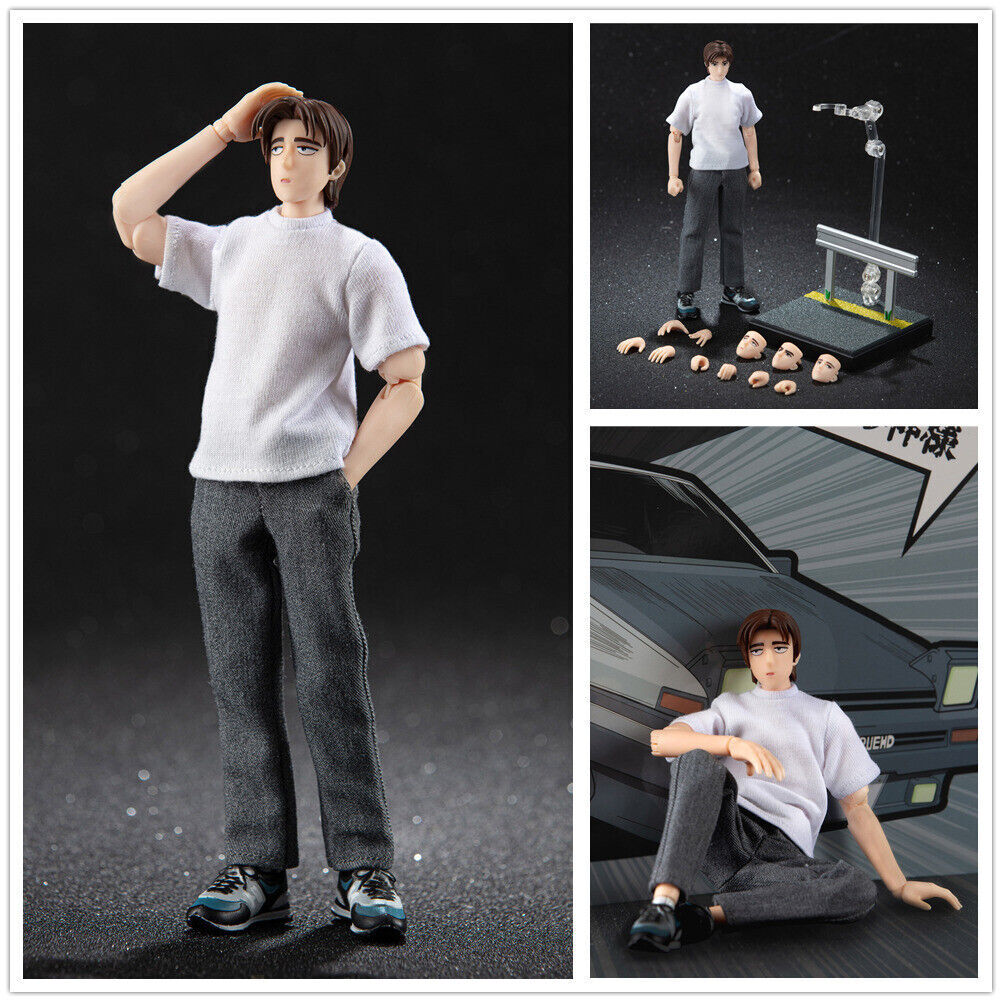 Dasin GT Model 6 inch Action Figure Anime Initial D Fujiwara Takumi ...