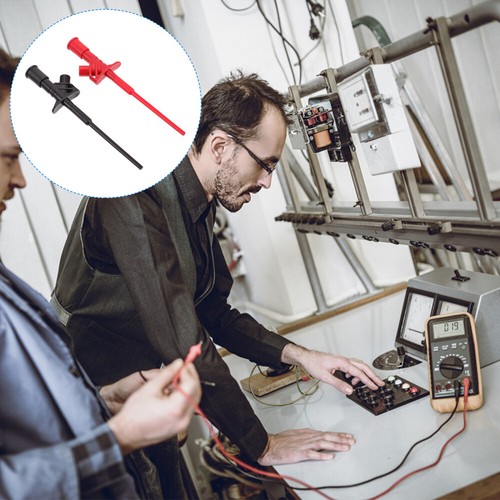 2pcs Insulation Wire Probe Clips Multimeter Test Probes Clip | eBay UK