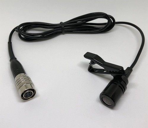 Black Omni-directional Tie Clip Lapel Lavalier Microphone for Audio ...