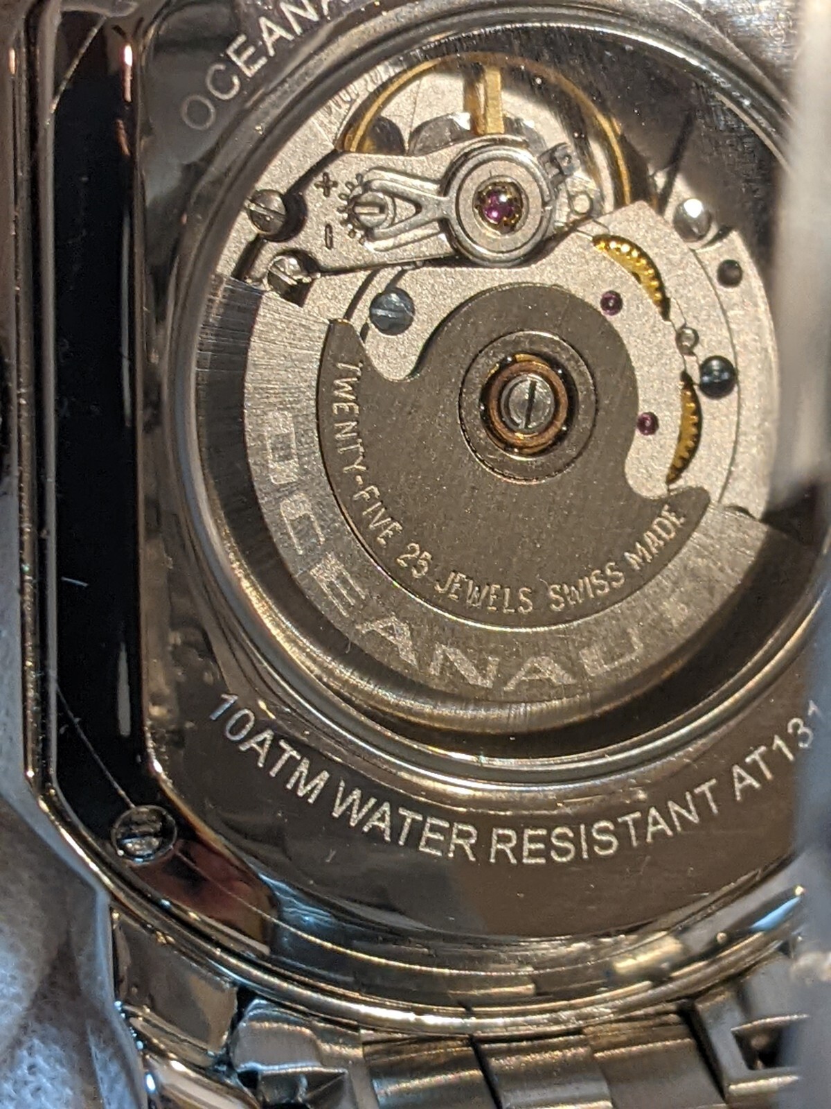 NEW OCEANAUT SPADA Men’s Luxury Swiss Automatic Watch 100m AT131103 25 ...