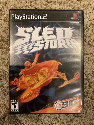 Sled Storm (PlayStation 2 PS2) Complete w/ Manual CIB Snowmobile Racing ...