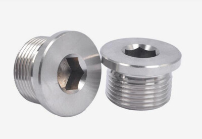 Oil Drain Sump Plug Screws M8-M48 304 Stainless Steel Flanged Socket ...