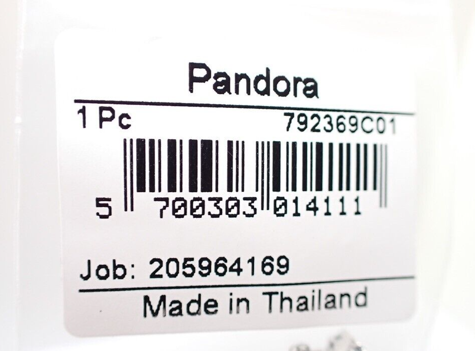 Authentic Pandora #792369C01 Snowflake Snow Globe Dangle Charm with ...