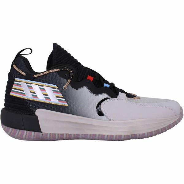 Size 10 - adidas Dame 7 EXTPLY Black Gray for sale online | eBay