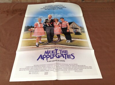 1991 Meet The Applegates Original Movie House Full Sheet Poster | eBay