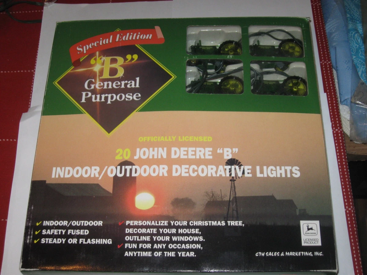 John Deere Tractor Solar Lights | Shelly Lighting