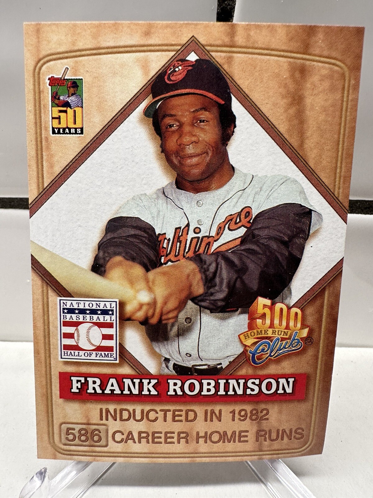 2001 Post 500 Club #5 - Frank Robinson - Hall of Famer HOF - NM | eBay