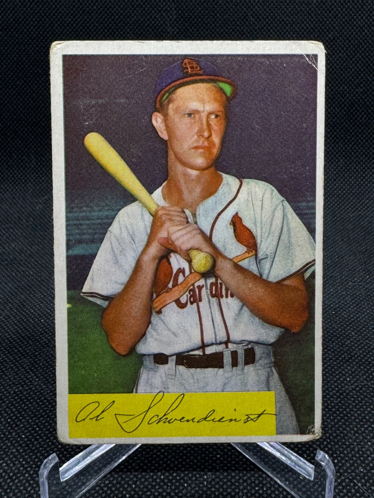 Al “Red” Schoendienst 1954 Bowman #110 St. Louis Cardinals | eBay