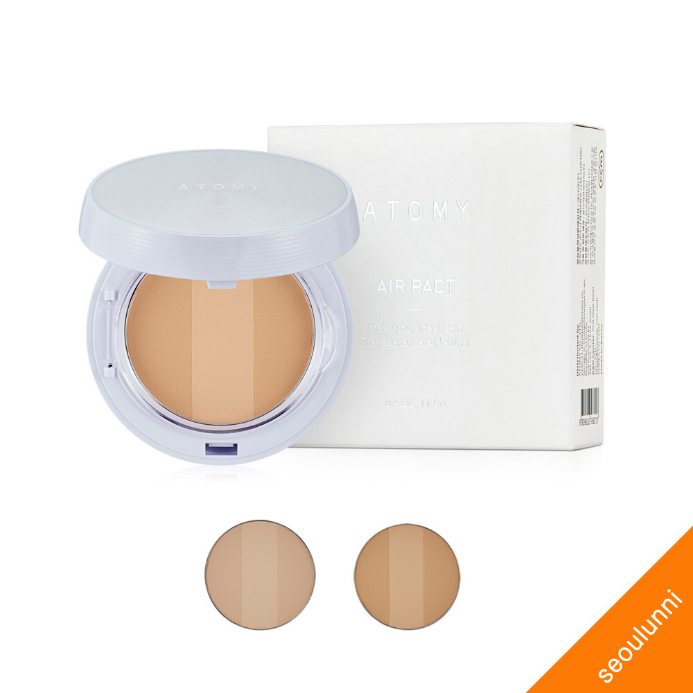 ATOMY Air Compact Powder Pact Korean Makeup Pressed Powder Matte ...