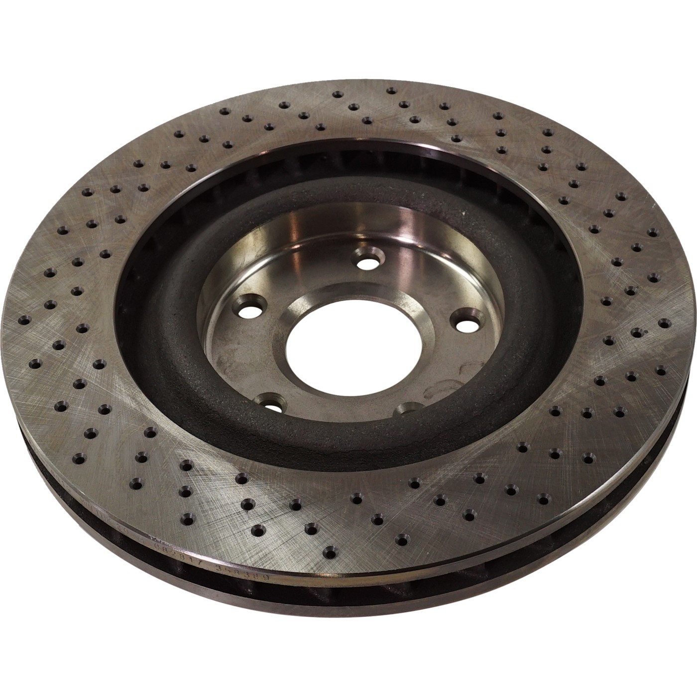 Front Cross-Drilled Disc Brake Rotors For 2005-2013 Chevrolet Corvette ...