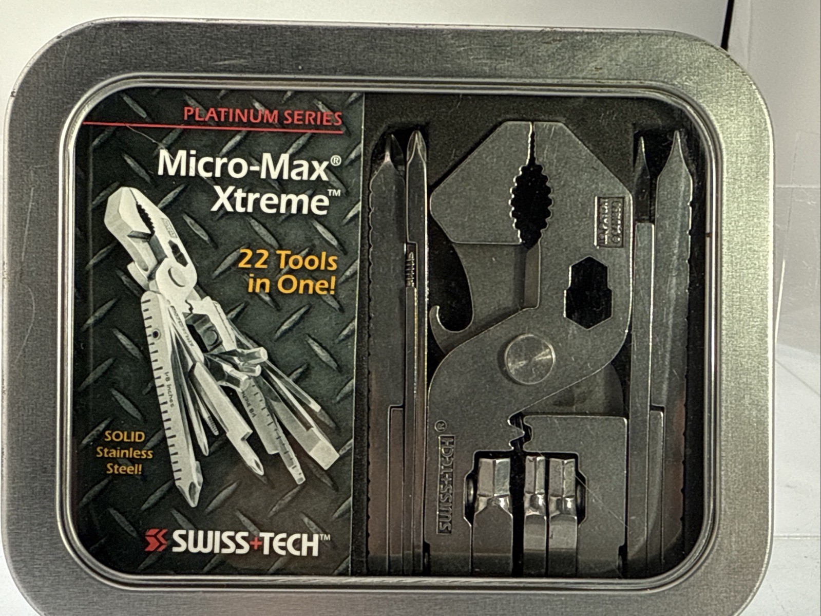 Swiss+Tech Micro-Max Xtreme 22-in-1 Multi-Tool 5491856 Wrench, Allen ...