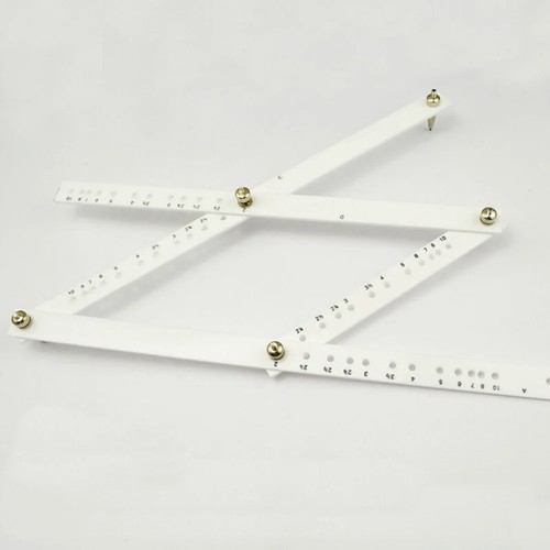 Scale Excellent Folding Ruler Artist Pantograph Rluers Draw ...