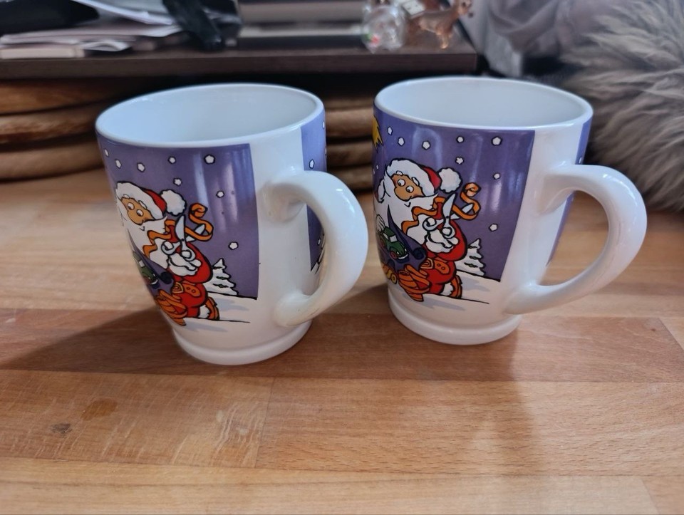 2 Original Milka Tassen Weihnachtsbecher Edition Nr.12 5 | eBay